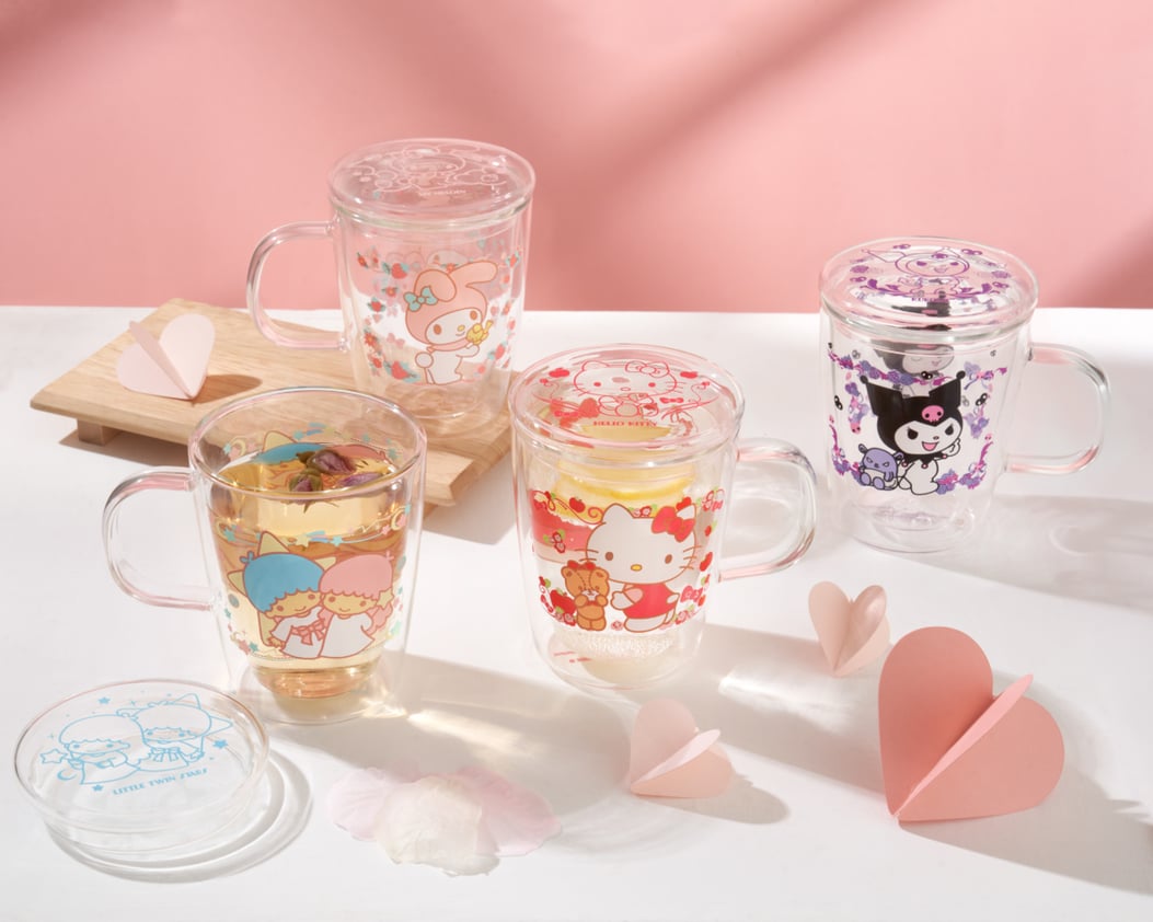 We're Cooing Over This Limited-Edition Sanrio Characters Glassware ...