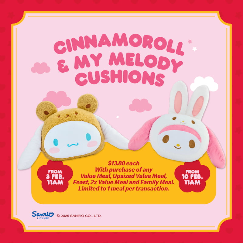 McDonald’s Singapore Drops Exclusive My Melody Mahjong Set