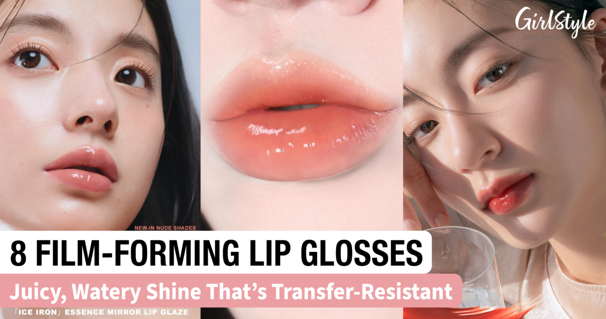 8 Film-Forming Lip Glosses For A Transfer-Resistant Watery Shine