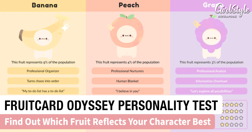 Find Your Fruit Match: The MBTI-Inspired FruitCard Odyssey Quiz