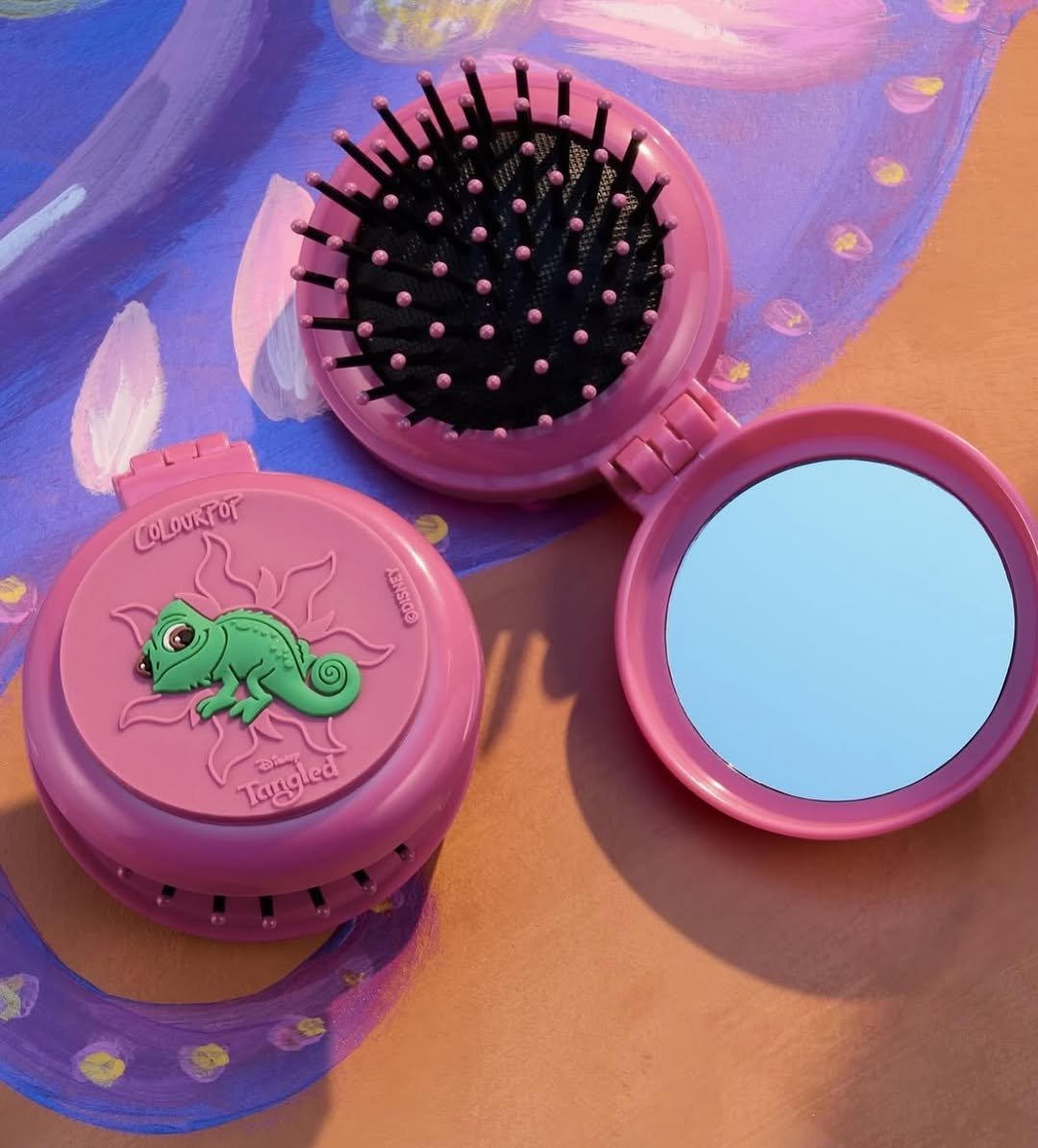 Colourpop x Tangled's New Collab Has Pascal Hair Accessories, Glowy ...
