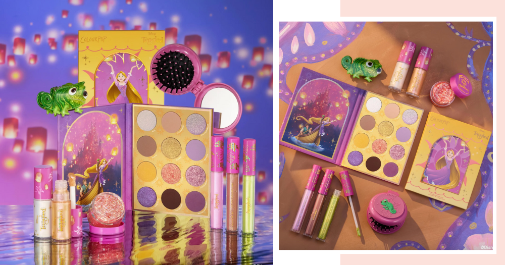 Colourpop x Tangled's New Collab Has Pascal Hair Accessories, Glowy ...