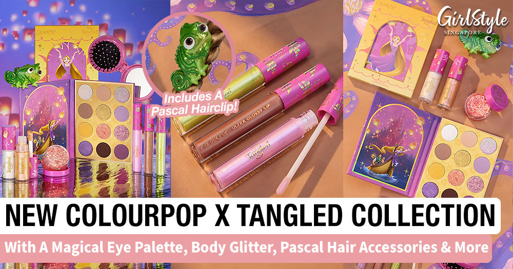 Colourpop x Tangled's New Collab Has Pascal Hair Accessories, Glowy ...