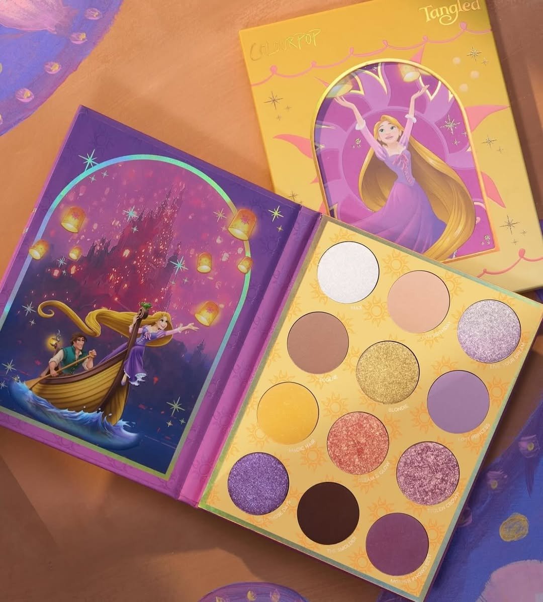 Colourpop x Tangled's New Collab Has Pascal Hair Accessories, Glowy ...