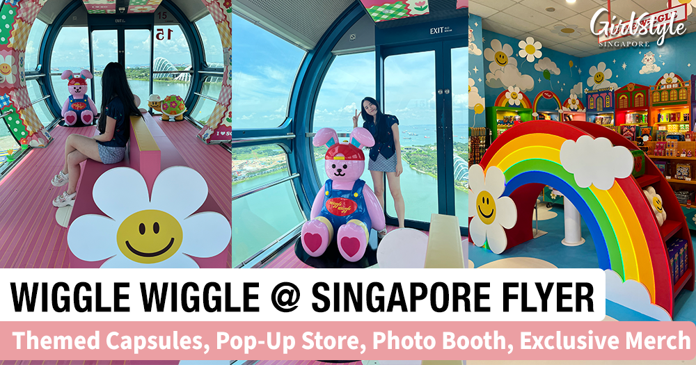 Wiggle Wiggle Singapore Flyer: Themed Capsules, Pop-Up Store