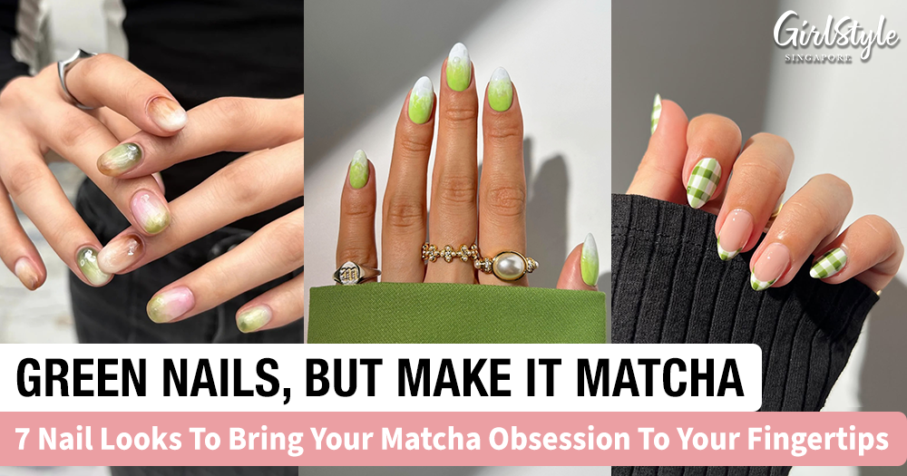 7 Matcha-Inspired Manicures For Your Matcha Era