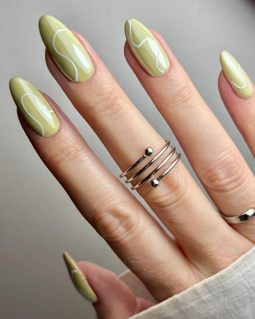7 Matcha-Inspired Manicures For Your Matcha Era