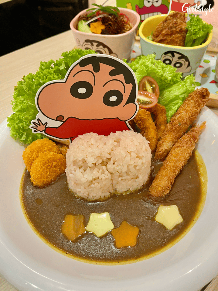 Wong Fu Fu x Crayon Shinchan Cafe Pop-Up at Bugis