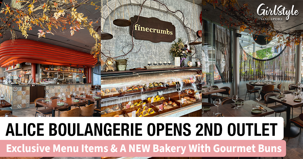 Alice Boulangerie at Raffles City Ft. New 'Fine Crumbs' Bakery