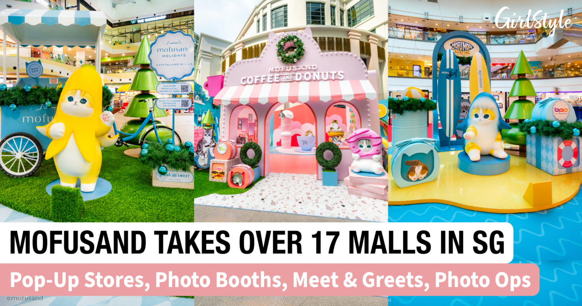 Mofusand Takes Over Singapore Across 17 Shopping Malls
