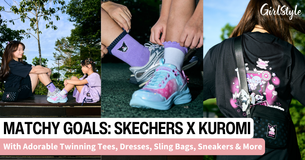 Matchy Fit Goals: This Skechers x Kuromi Collection Is Perfect For You ...