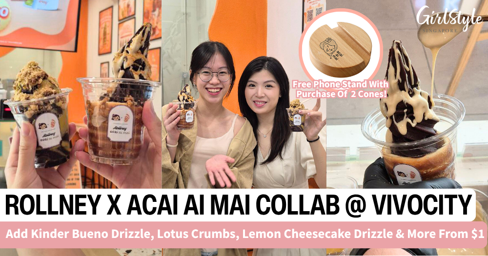 Taste The Best Of Both Worlds With This Rollney x Acai Ai Mai Collab ...
