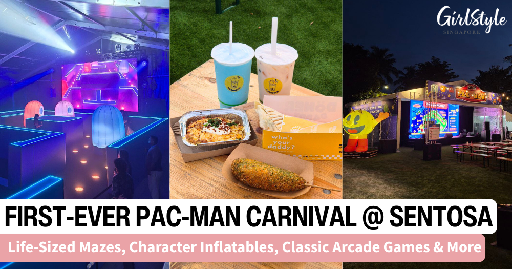 PAC-MAN Takes Over Sentosa With Life-Sized Mazes, Inflatables, Classic ...