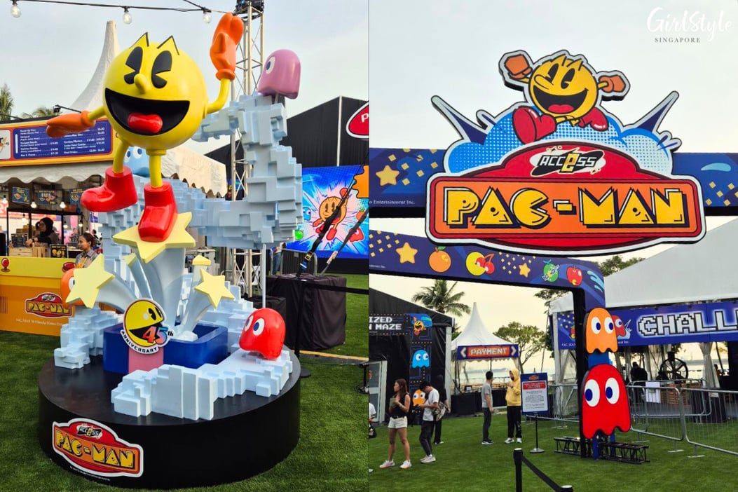 PAC-MAN Takes Over Sentosa With Life-Sized Mazes, Inflatables, Classic ...