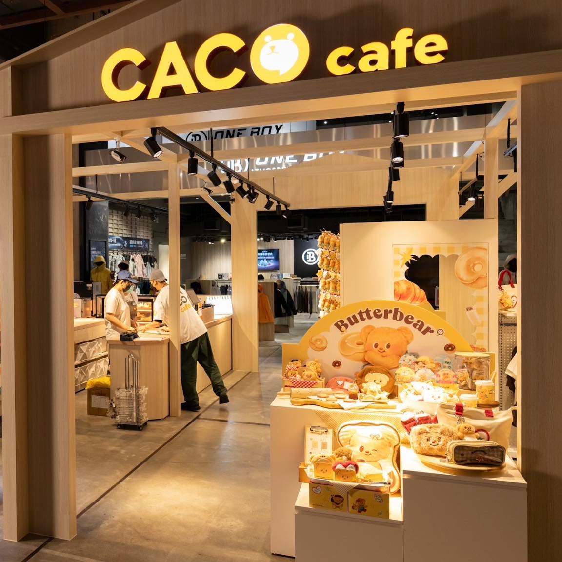 Caco Cafe x Butterbear Launches In Taiwan Till April 2026