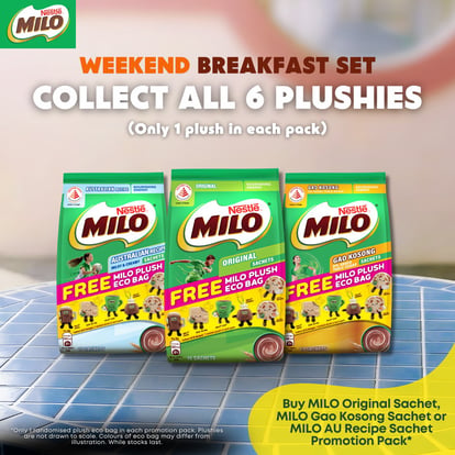 MILO’s Viral Plushies Are Back & This Time They're Serving Up Weekend ...
